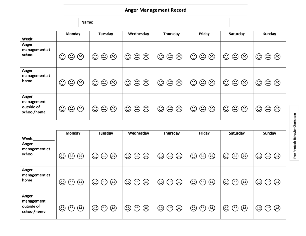 Printable Behavior Management Charts - BehaviorChart.net Printable Behavior Management Charts - BehaviorChart.net